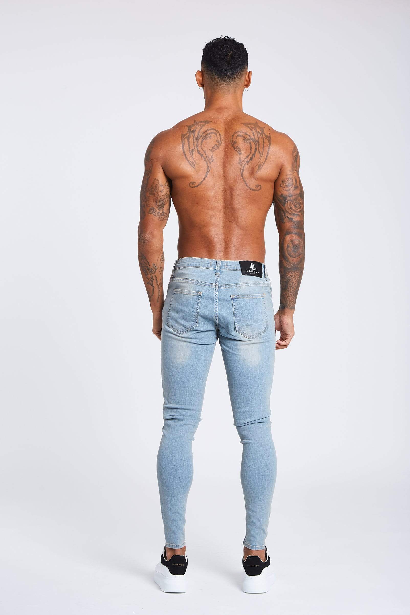 Stone Washed Spray on Jeans - Non Ripped – legendlondon-eu