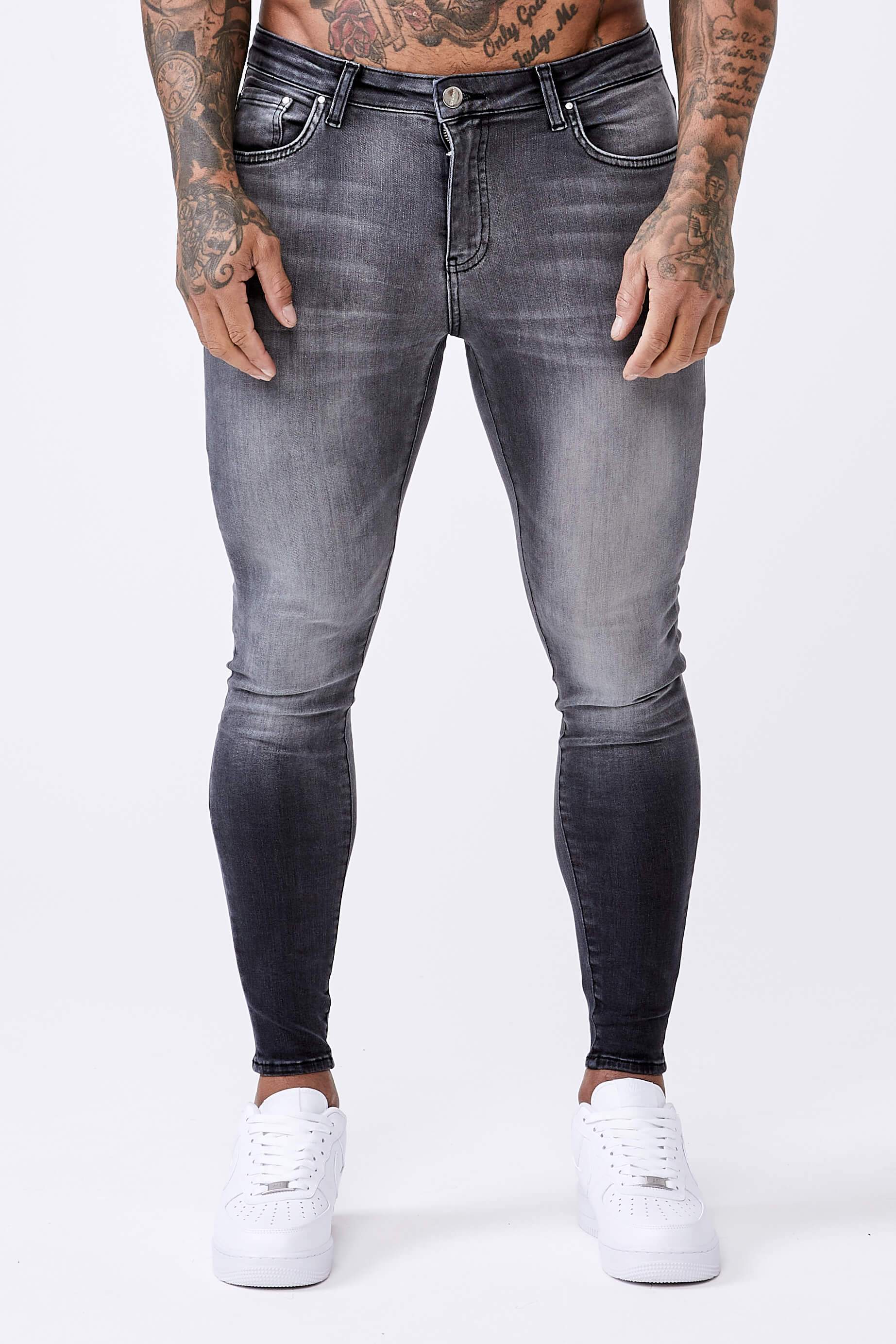 Washed Light Grey - Spray-On Jeans – legendlondon-eu